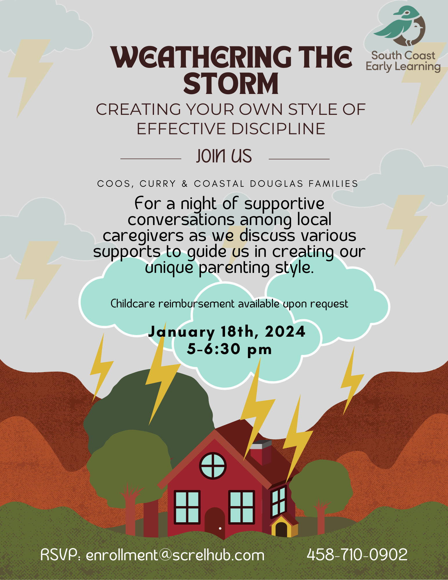 Parent Café | Weathering The Storm (VIRTUAL) - South Coast Early Learning