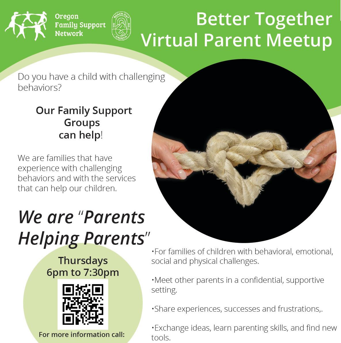 Better Together-Parent Meet Up (Virtual) - South Coast Early Learning